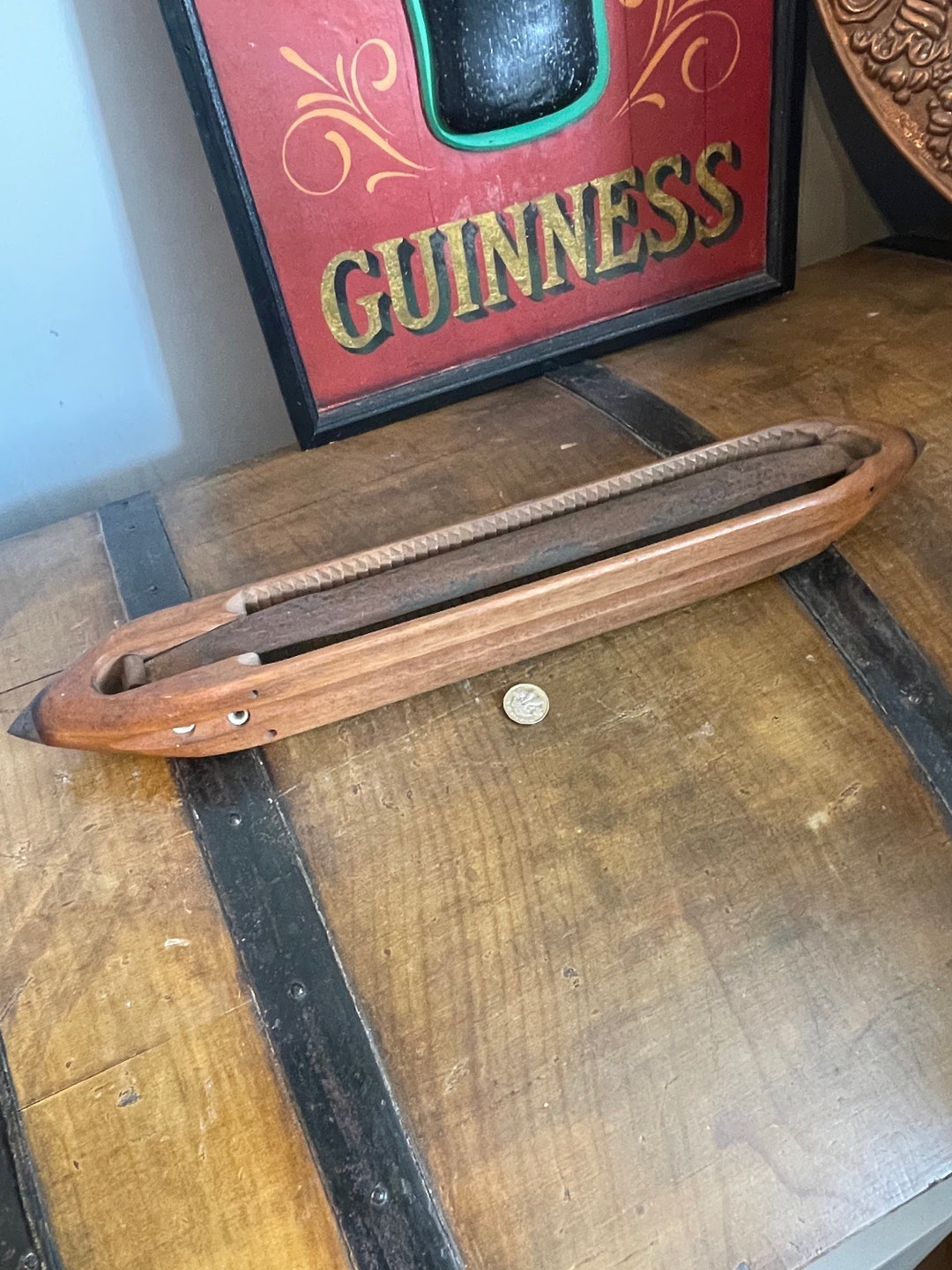 Early 1900's Antique Woollen Mill Loom Shuttle - Etsy