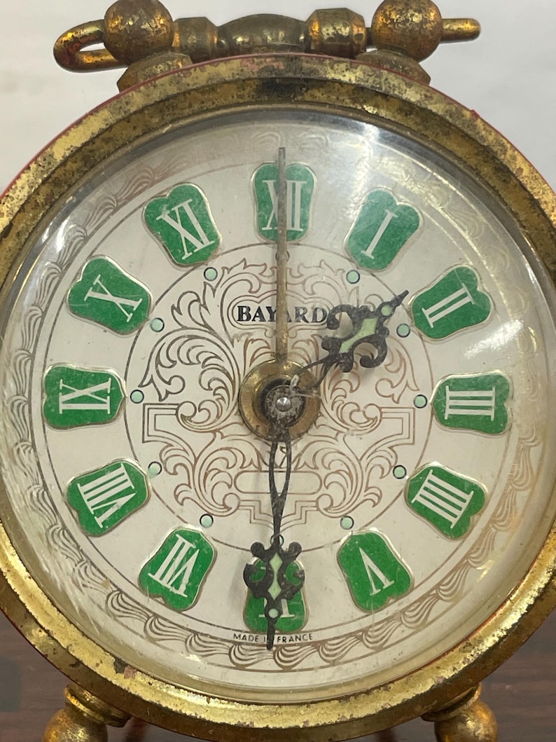 Rare Antique Bayard Alarm Clock - Etsy