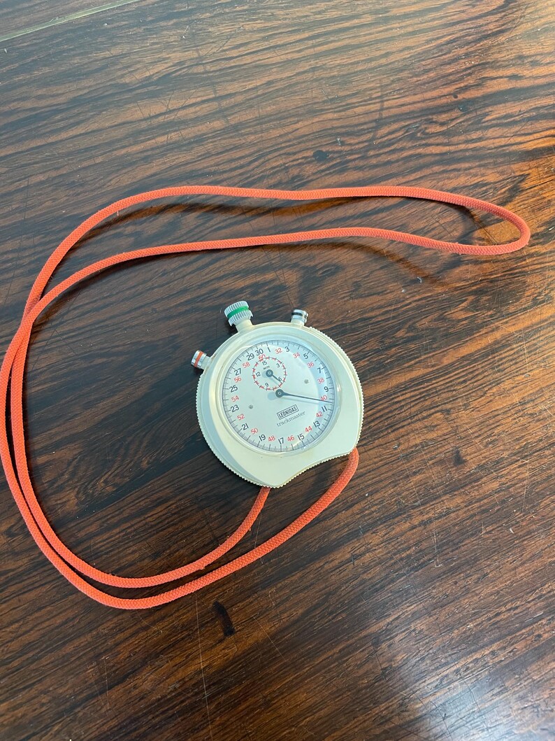 Vintage Leonidas Trackmaster Pocket/stop Watch, Tested - Etsy