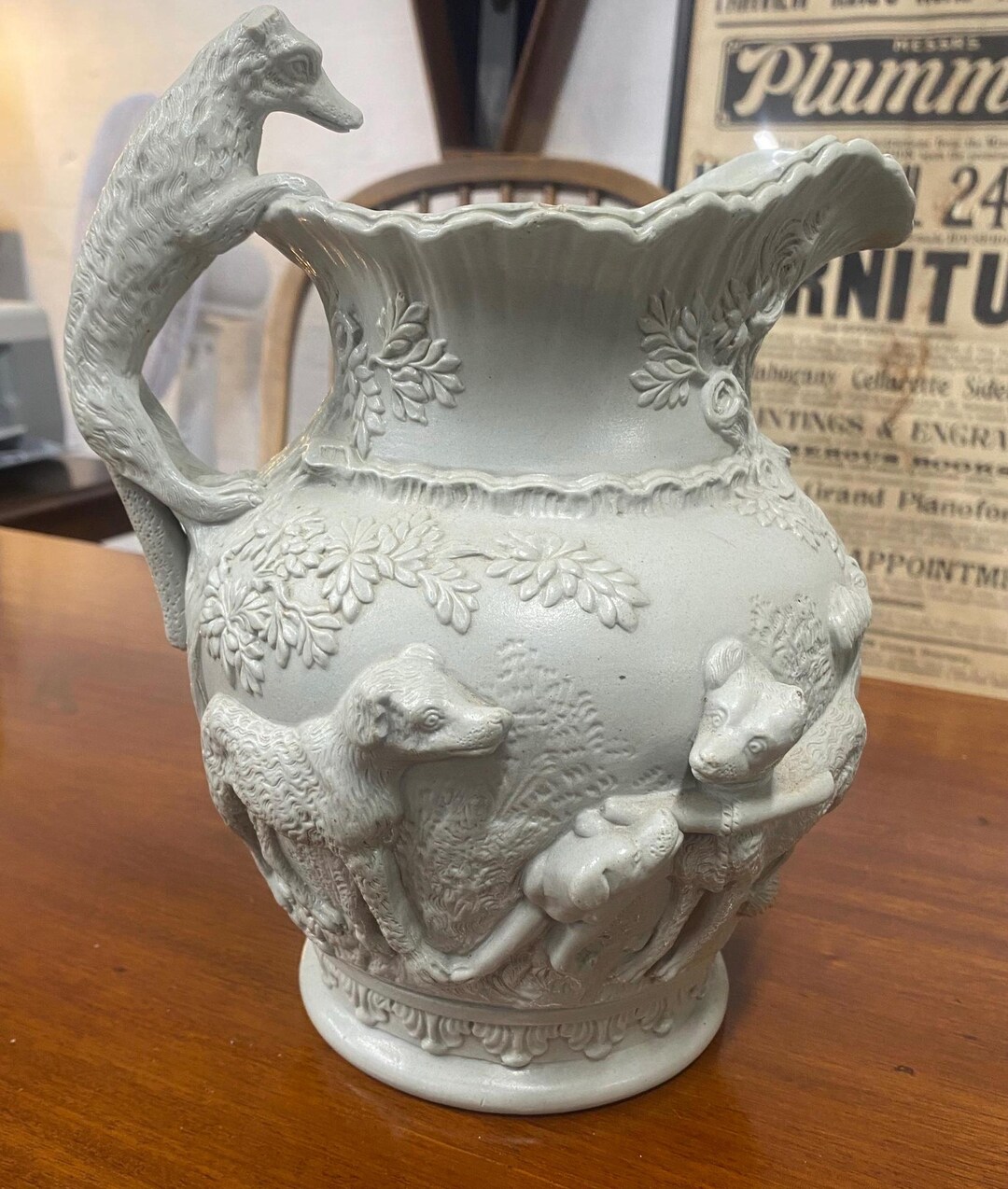 VINTAGE Fox and Hounds Milk Jug - Etsy