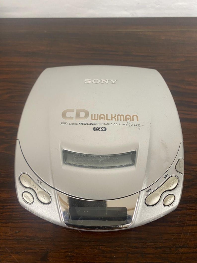 Very Rare Sony Discman ESP2 Mega Bass Portable CD Player D-E200 - Etsy