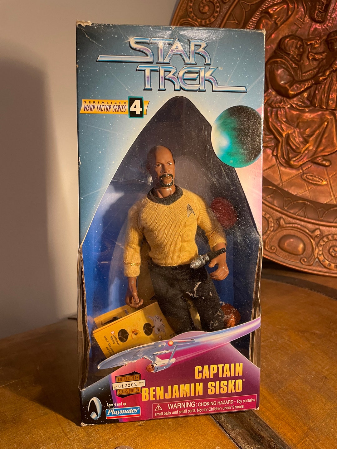 Star Trek Warp Factor Captain Benjamin Sisko Playmates With Orig ...