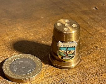 Vintage German Made Size 9 Sewing Thimble Closed End - Etsy