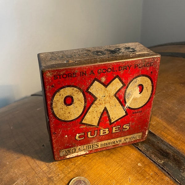 Oxo Cubes Tin - Etsy