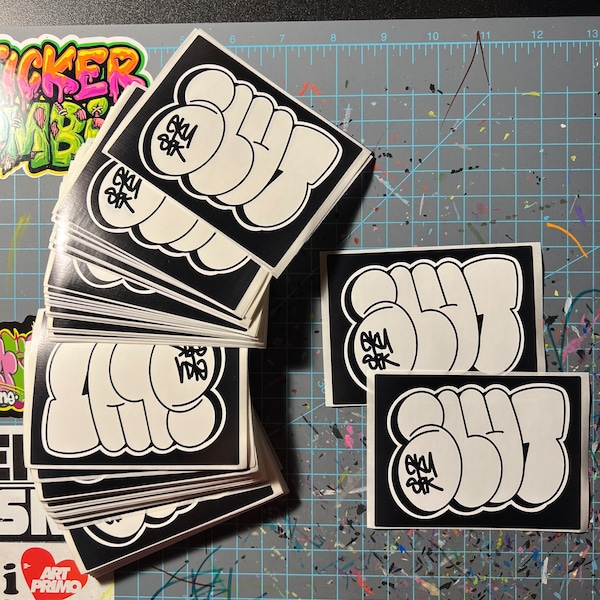 Graffiti Slap Sticker - Etsy