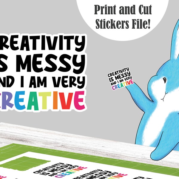 Creativity is Messy - Etsy