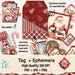 Loaded Tag, Pocket Tags, Christmas, Red + Classic, Paper Craft ...