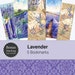 Lavender Farm Bookmarks, Printable Digital Download PDF and JPG, Junk ...