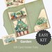 Garden Love Folio, Gift Card Holder, Printable Digital Download, Paper ...