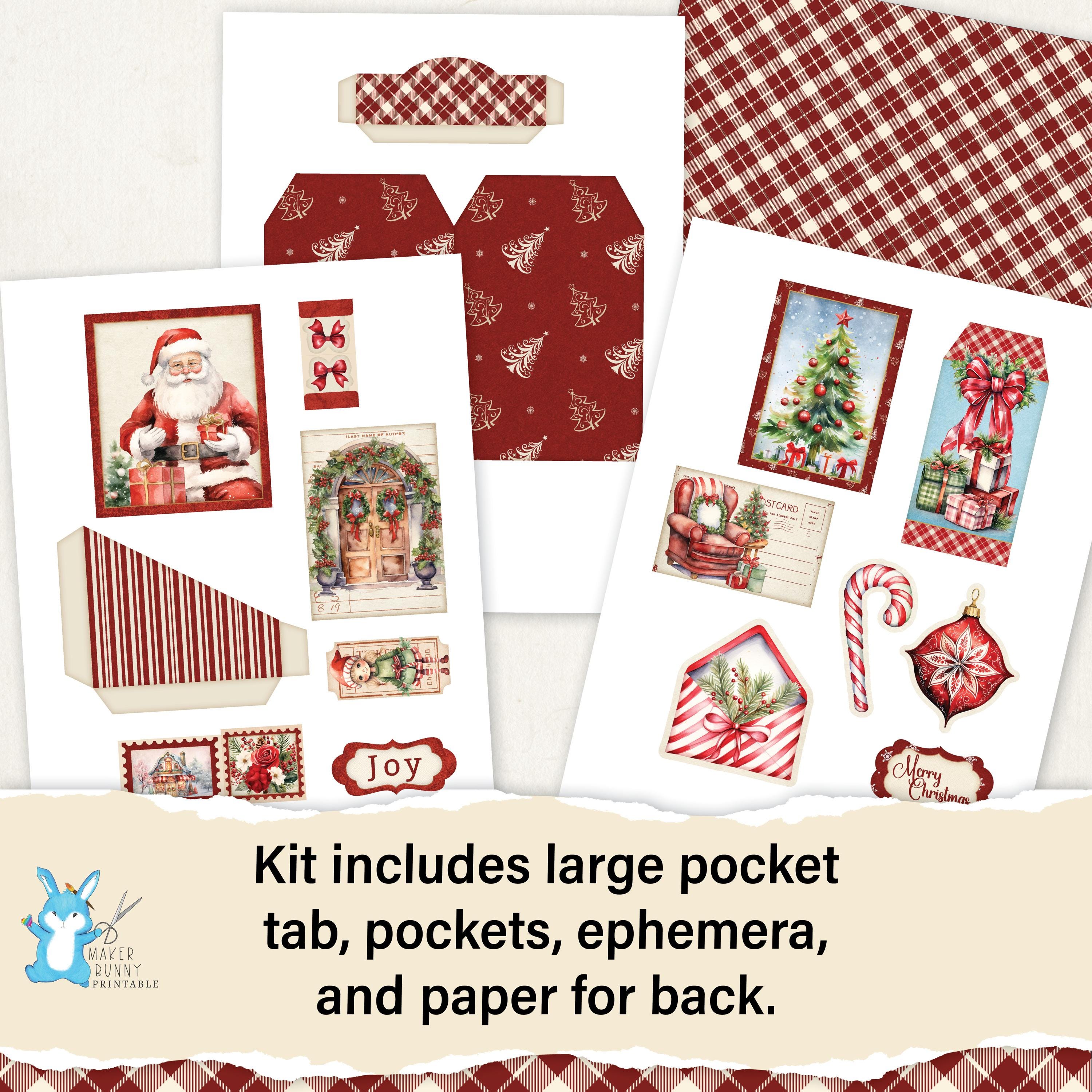 Loaded Tag, Pocket Tags, Christmas, Red + Classic, Paper Craft ...