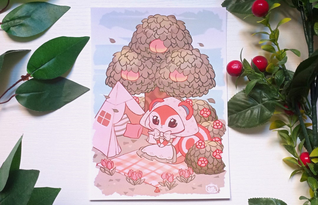 Animal Crossing Print ACNH Poppy, Oak, Maple, Sweet, Fauna Spring AC ...