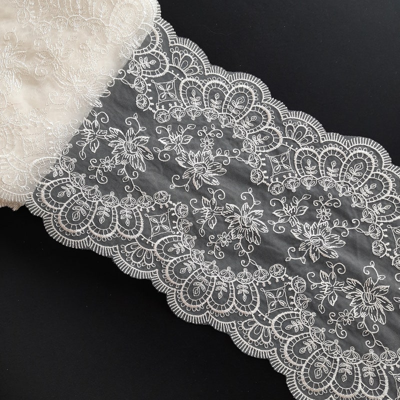 Embroidered Lace - Etsy