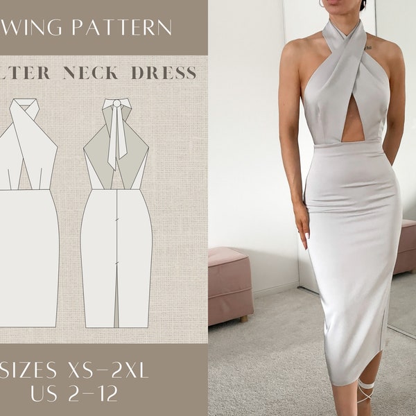 Cross Over Dress - Etsy