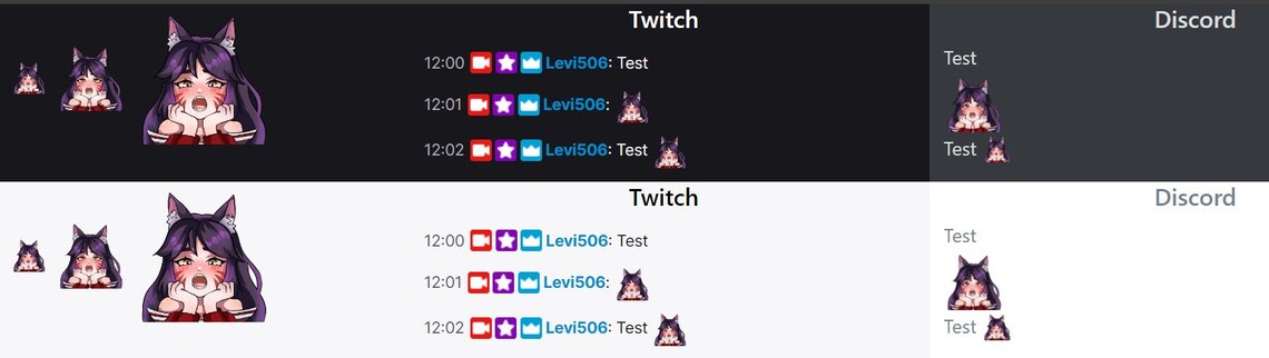 Ahri Emotes, Ahri, Twitch, Twitch Emotes - Etsy