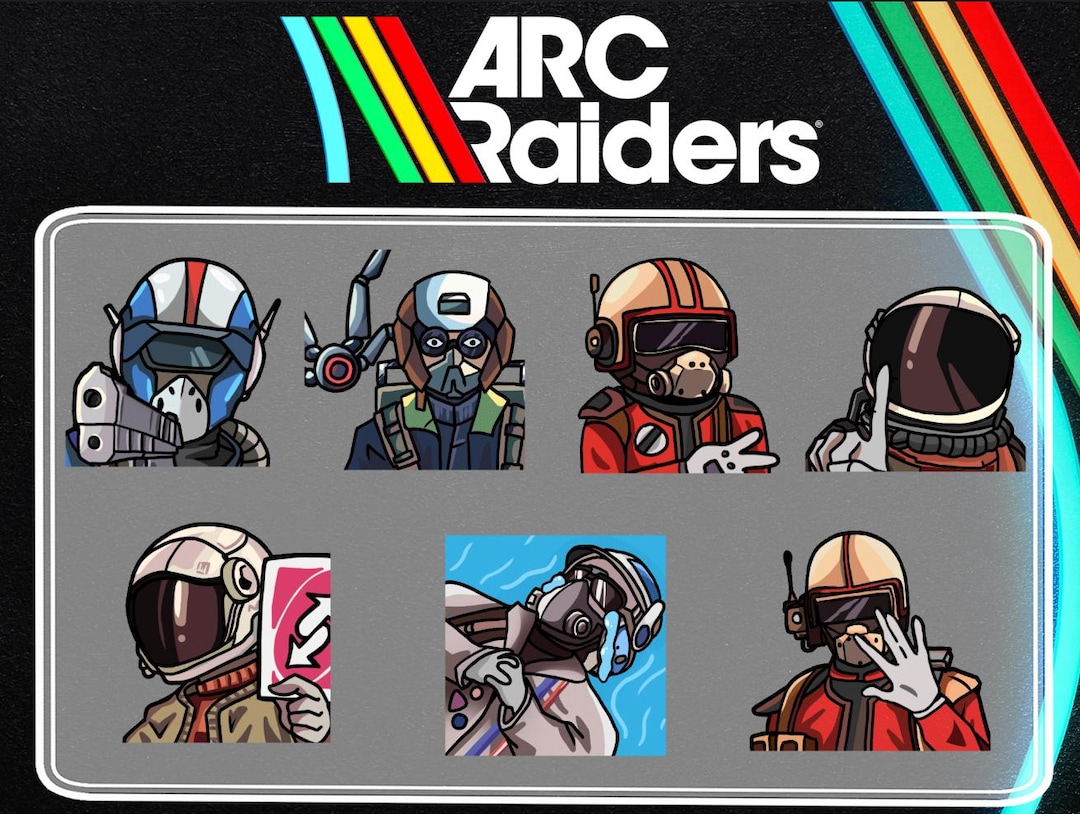Arc Raiders Animated Emotes Pack; High Quality Emotes; Emotes for ...