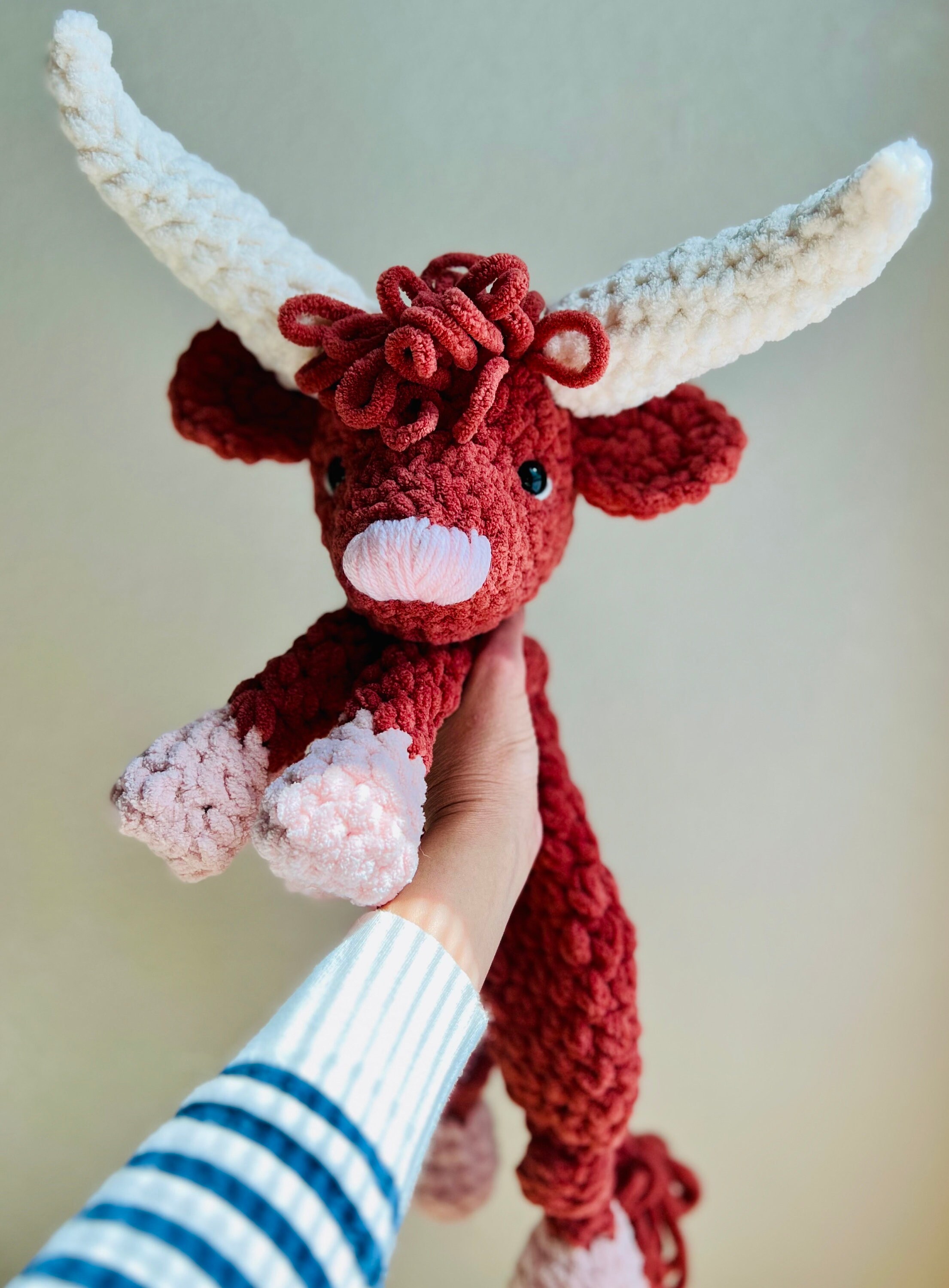 Highland Coo Snuggler, Coo, Highland Cow, Hairy Cow Baby Snuggle ...