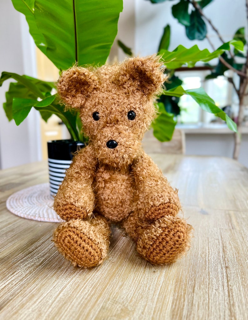 Teddy Bear Crochet Pattern, Corduroy Bear Inspired - Etsy
