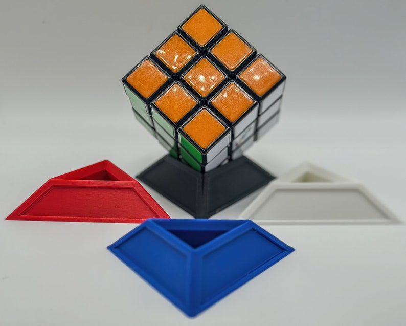 Rubiks Cube Stand Speed Cube Stand - Etsy