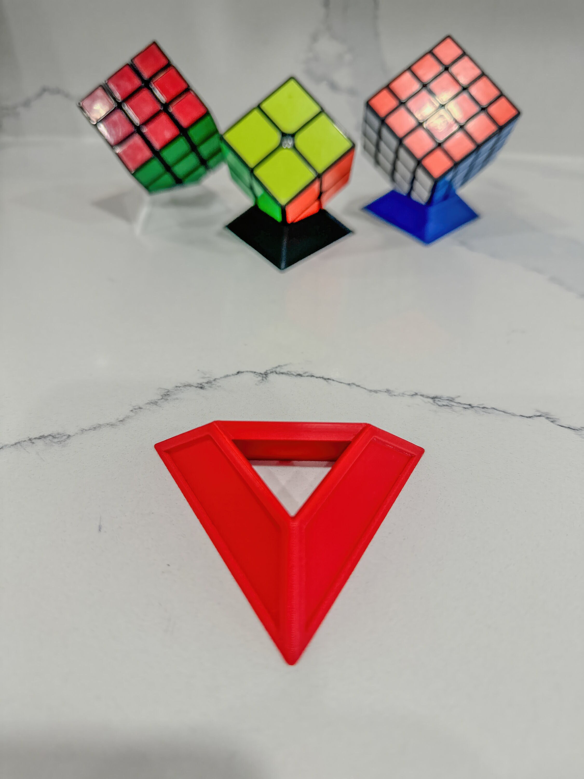 Rubiks Cube Stand Speed Cube Stand - Etsy