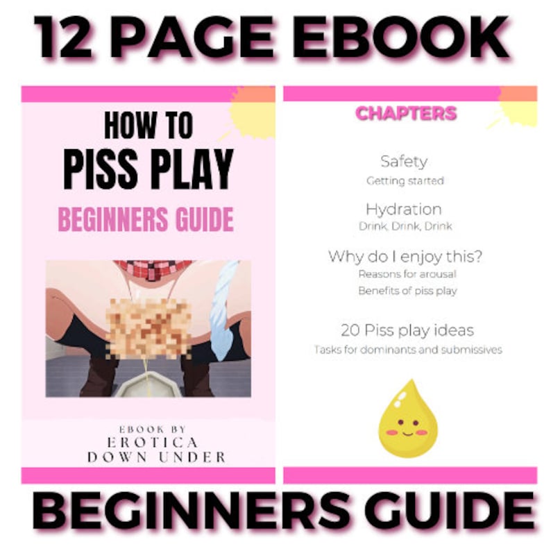 Piss Play Urine Play Golden Showers Guide BDSM Beginner kink Fetish ...