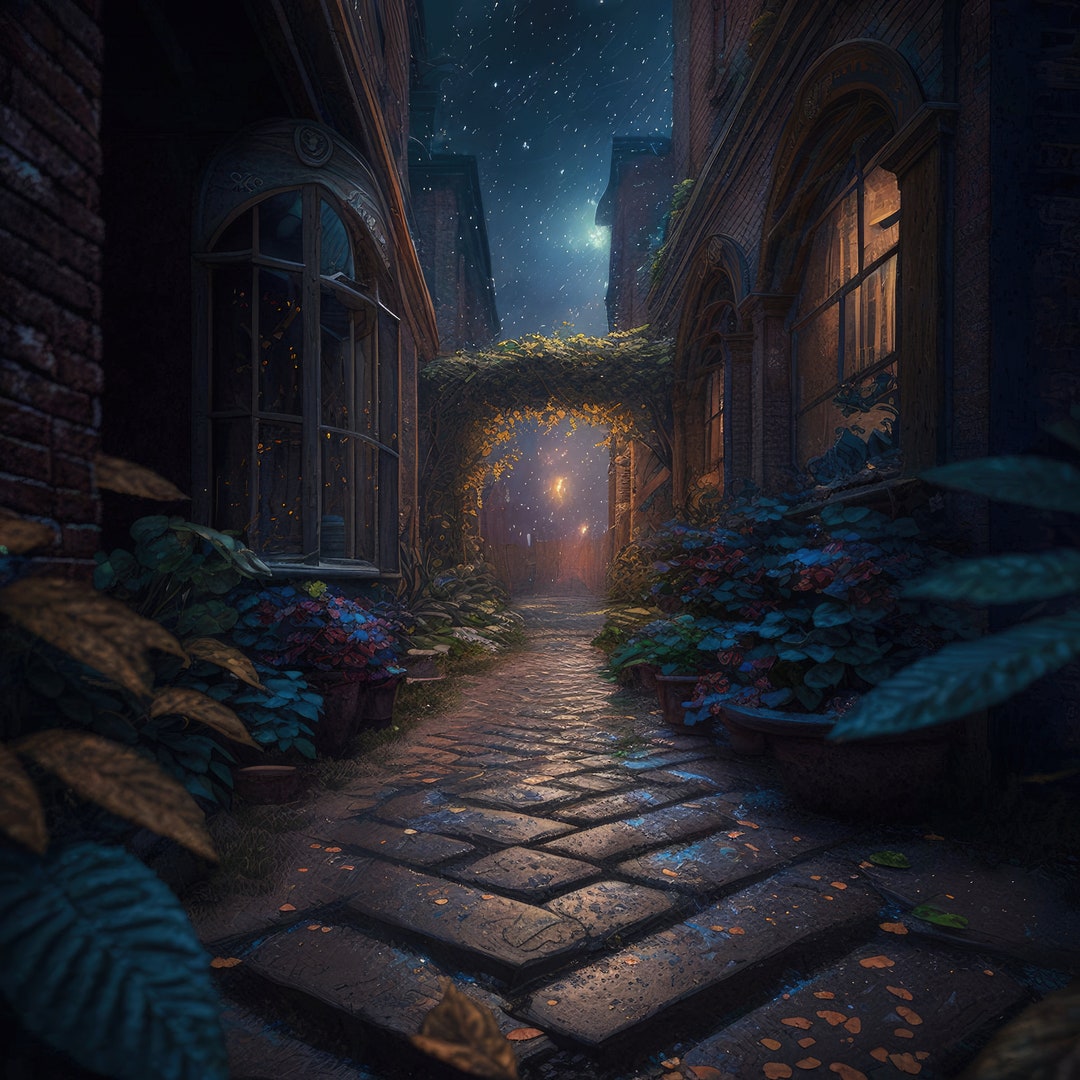 Path of Solitude - Printable Digital Download, Landscape Art Print - Etsy