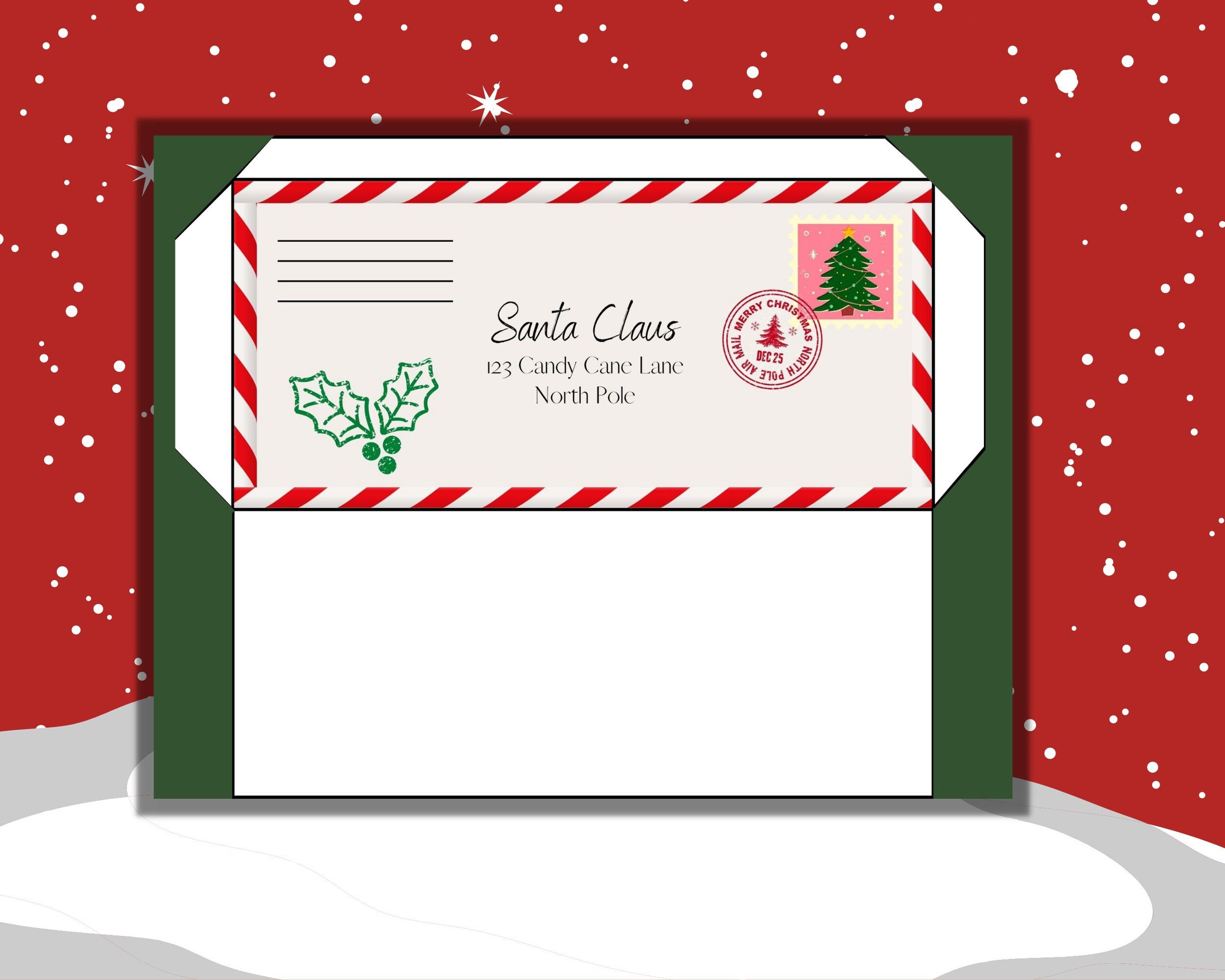 Letter to Santa Editable & Printable Add Your Own Photo - Etsy