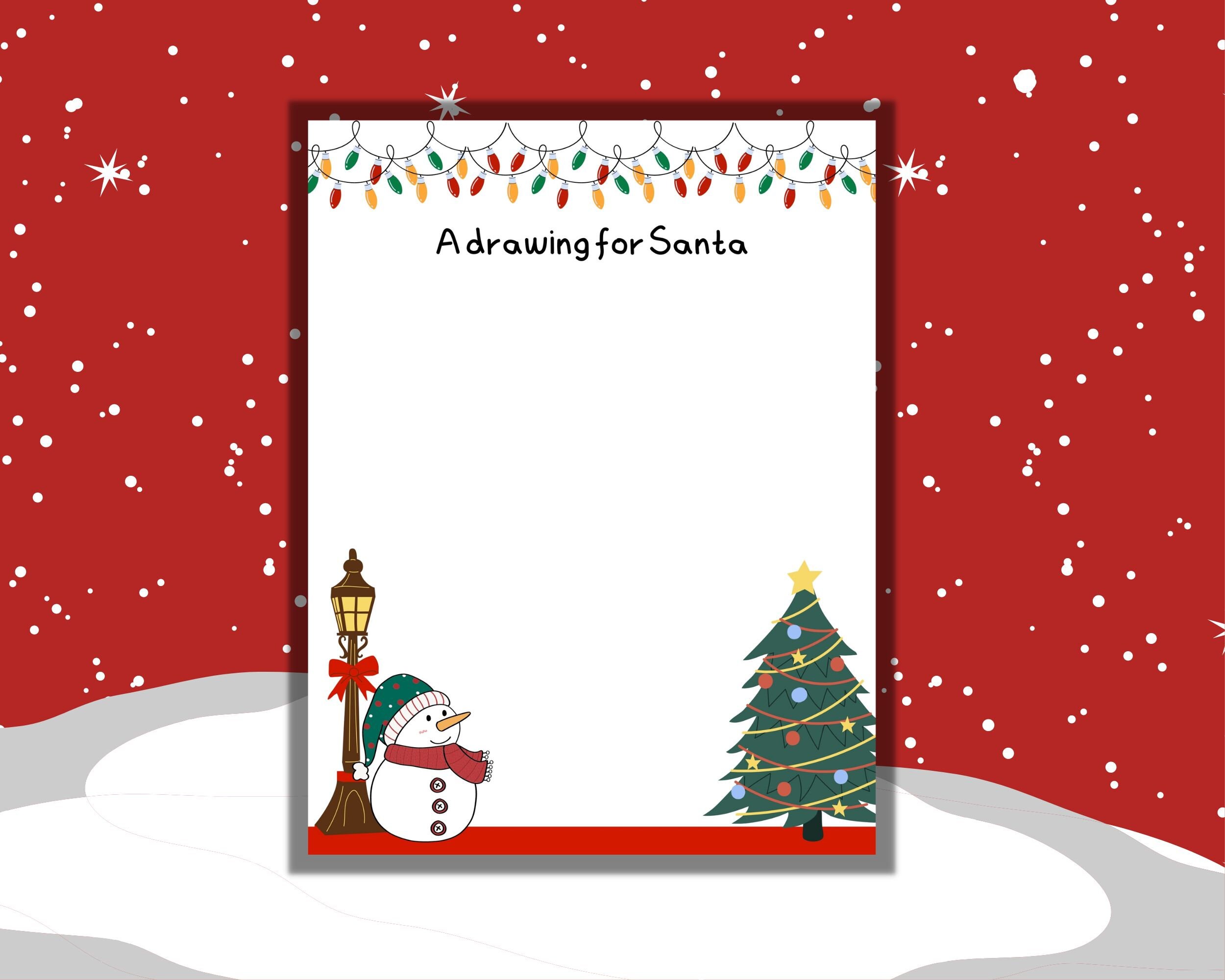 Letter to Santa Editable & Printable Add Your Own Photo - Etsy