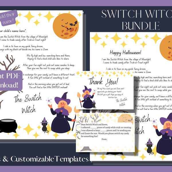 Witch Printables - Etsy