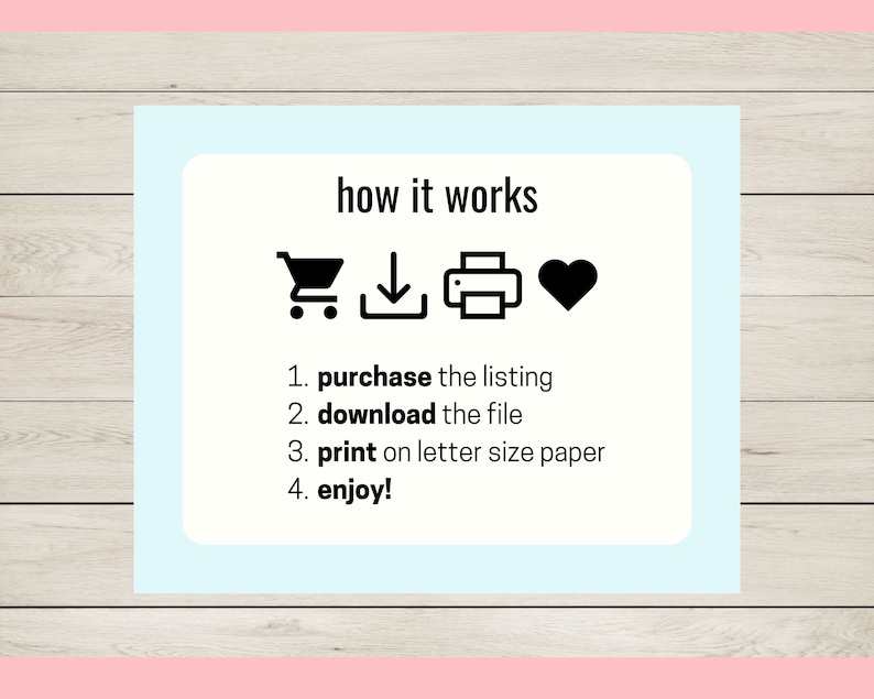 Kids Snowman Reward Chart Printable | Instant PDF Download - Etsy