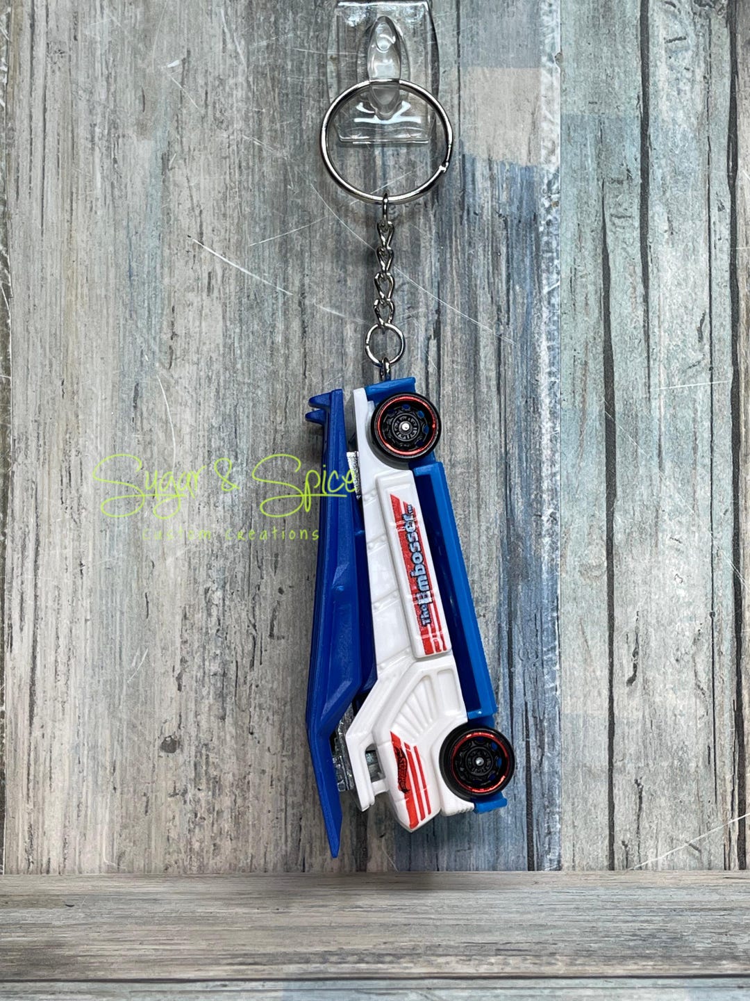 The Embosser Hot Wheels Keychain - Etsy