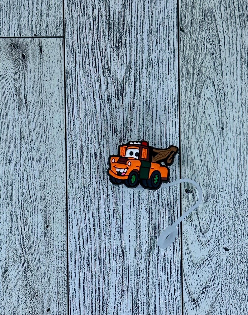 Cartoon Cars Straw Toppers - Etsy