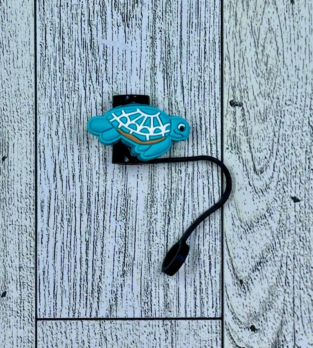 Turtle Straw Toppers - Etsy