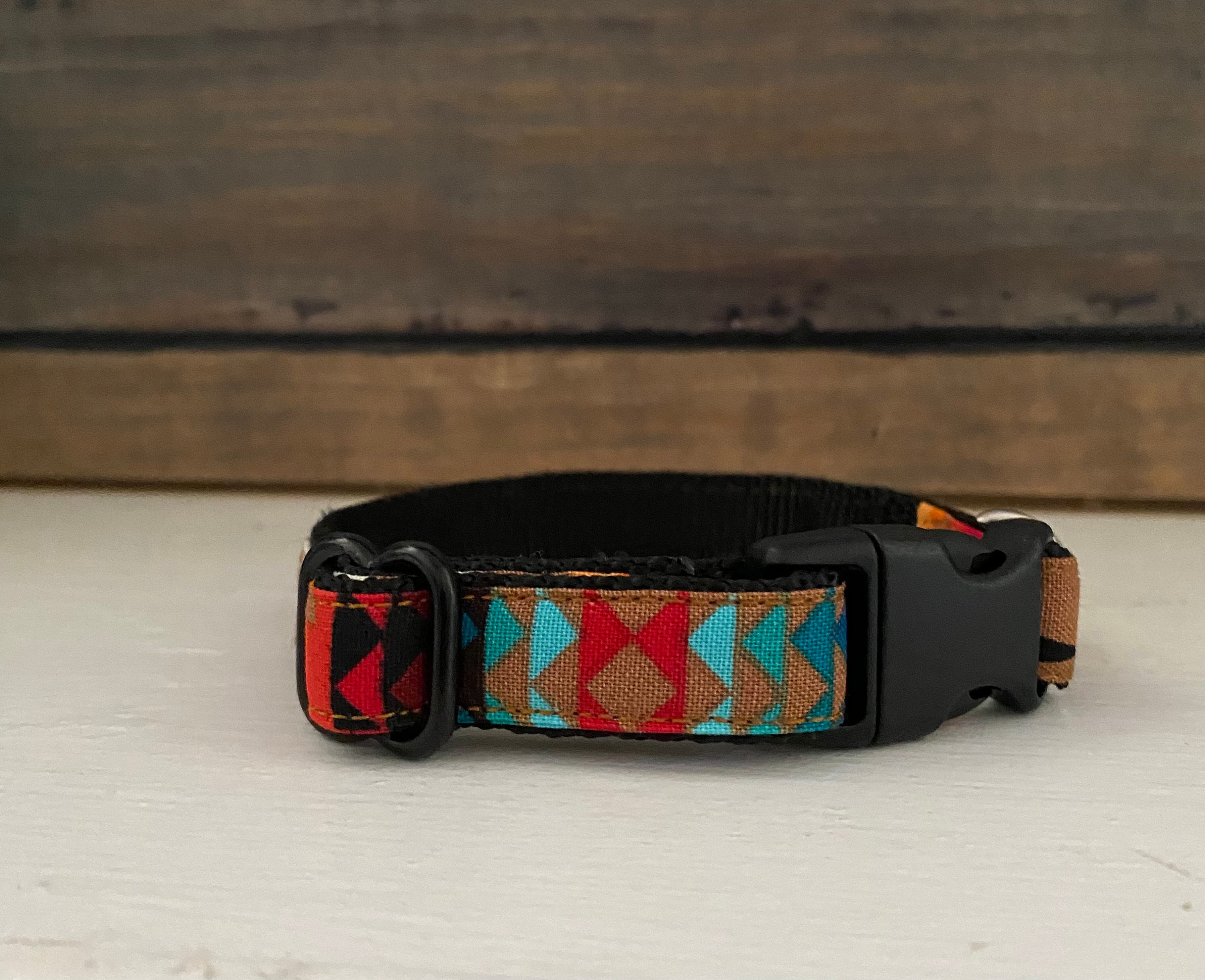 Aztec Dog Collar Navajo Western Dog Collar Southwestern - Etsy