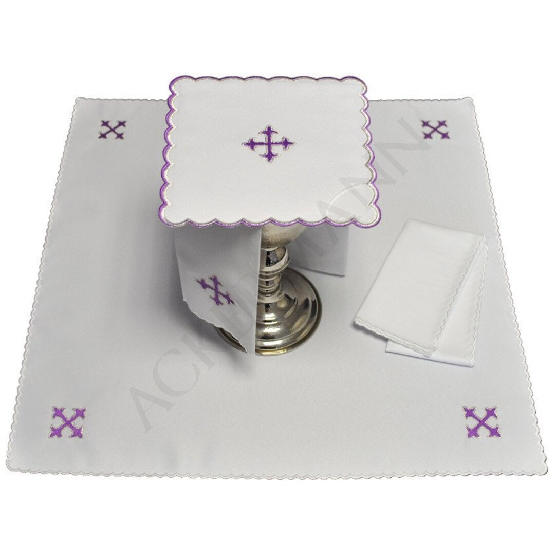 Altar Linen,accessories for Church Celebrations,full Set Pall,cotton ...