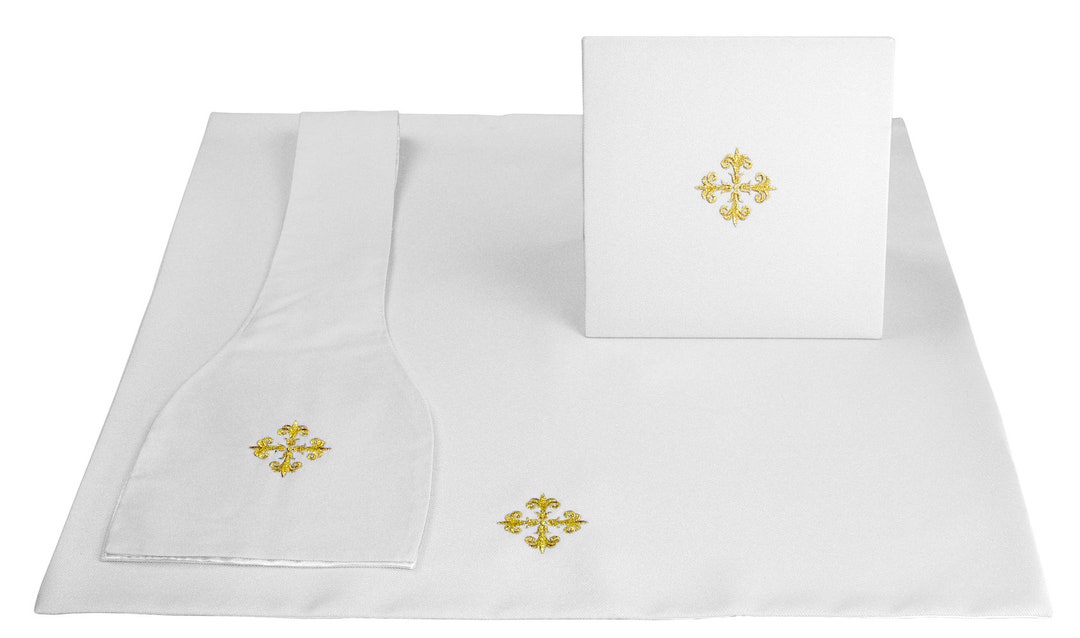 Burse, Maniple and Chalice Veil,colors White, Green, Purple, Red,black ...