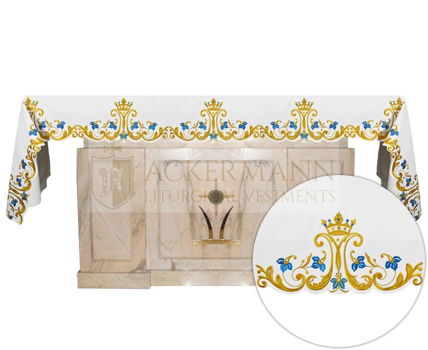 Altar Cloth Marian Madonna,accessories for Church Celebrations,catholic ...
