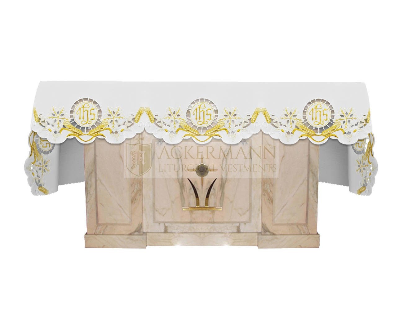 Church Altar Cloth Ihs,accessories for Church Celebrations,catholic ...