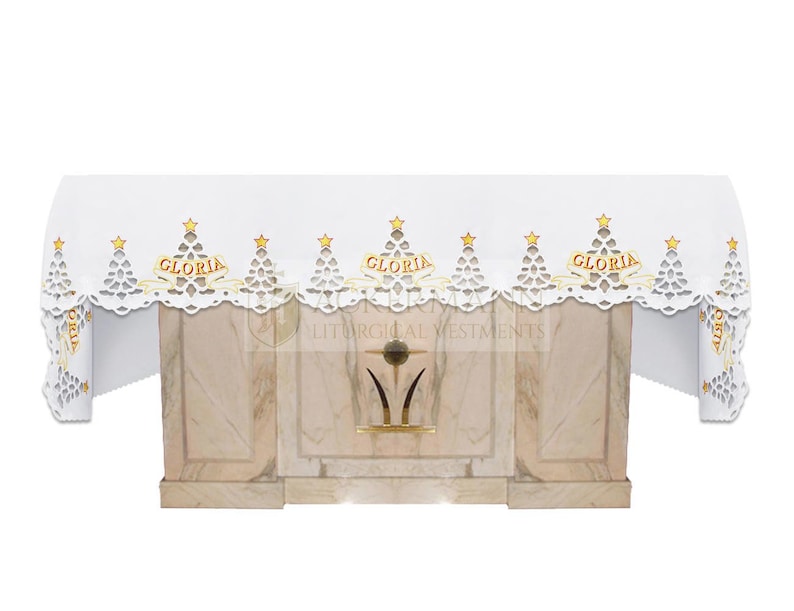 Church Altar Cloth Gloria,accessories for Church Celebrations,catholic ...