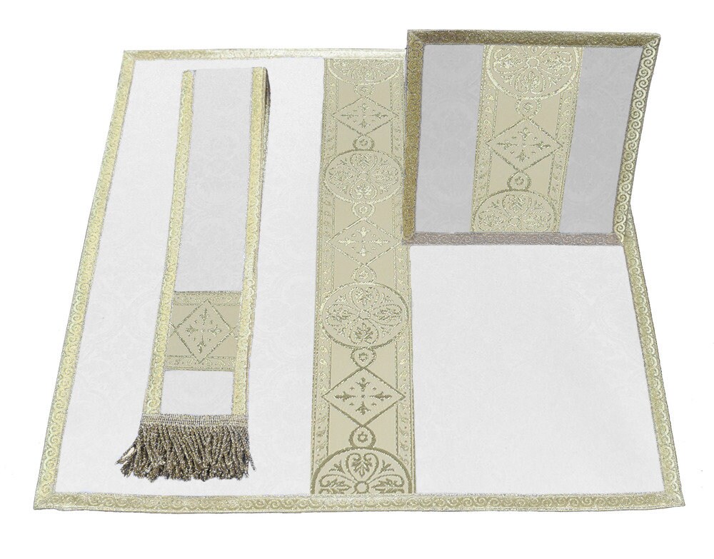 Burse, Maniple and Chalice Veil,colors White, Green, Purple, Red,black ...