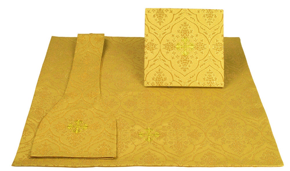 Burse, Maniple and Chalice Veil,colors White, Green, Purple, Red,black ...