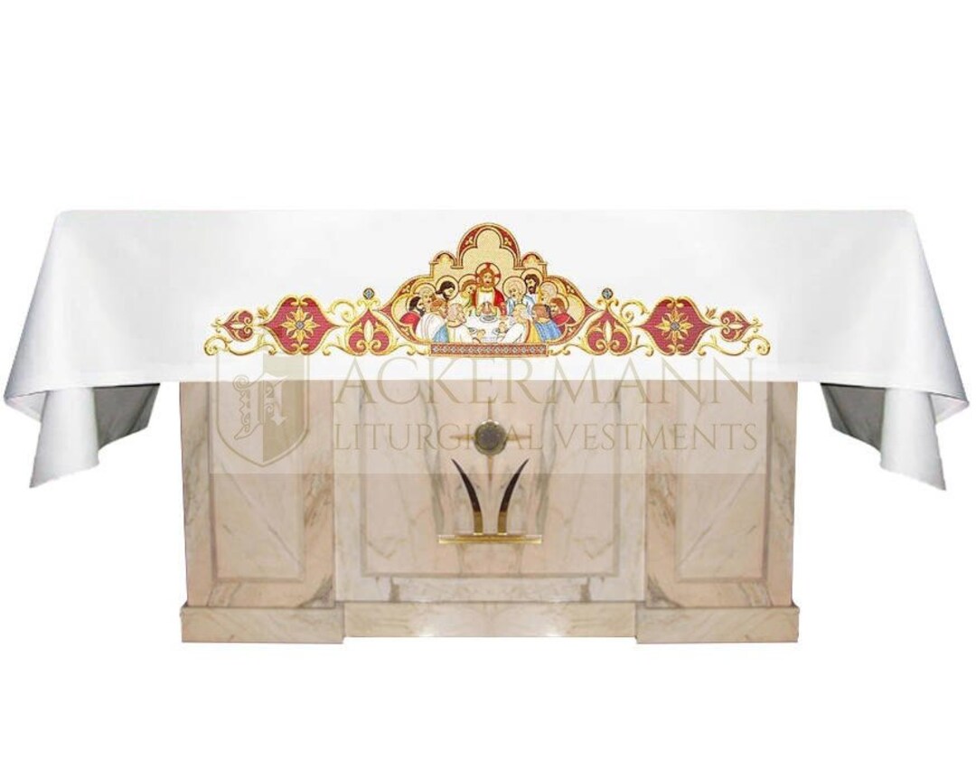 Church Altar Cloth the Last Supper,accessories for Church Celebrations ...
