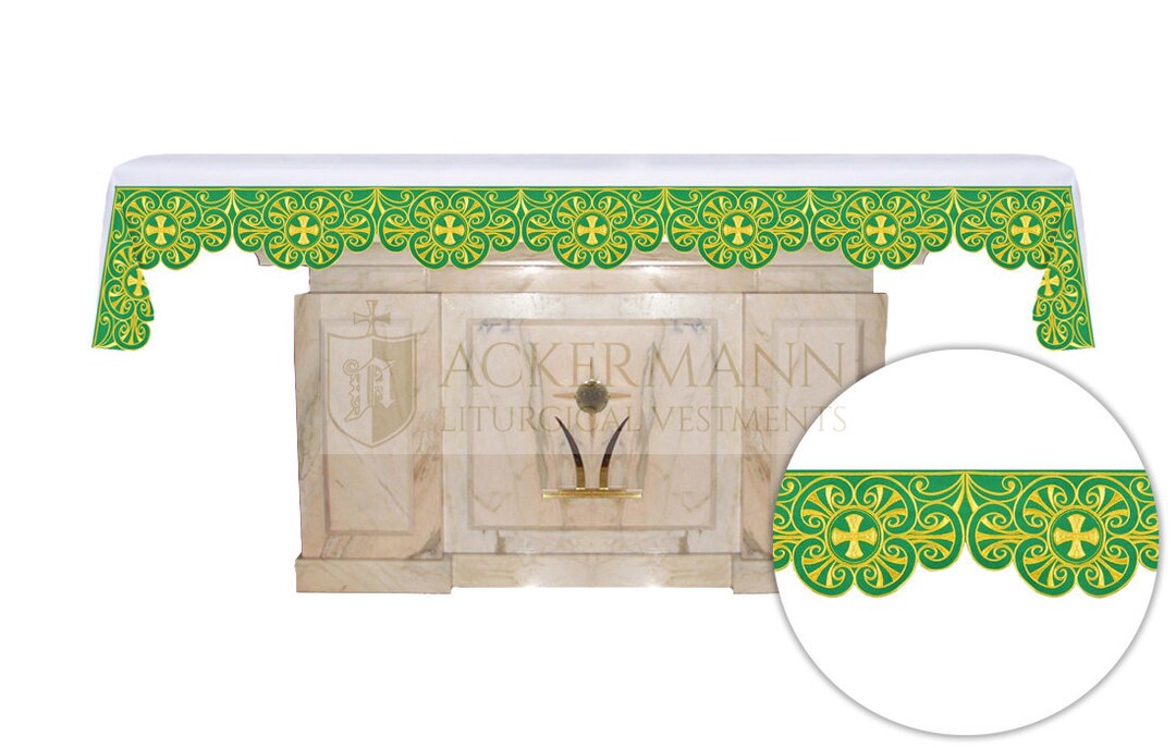 Church Altar Cloth Embroidered,accessories for Church Celebrations ...