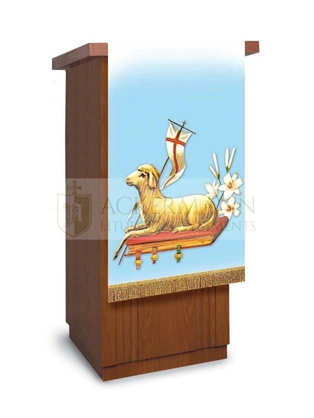 Lectern Hanging "the Lamb of God" Accessories for Church Celebrations ...