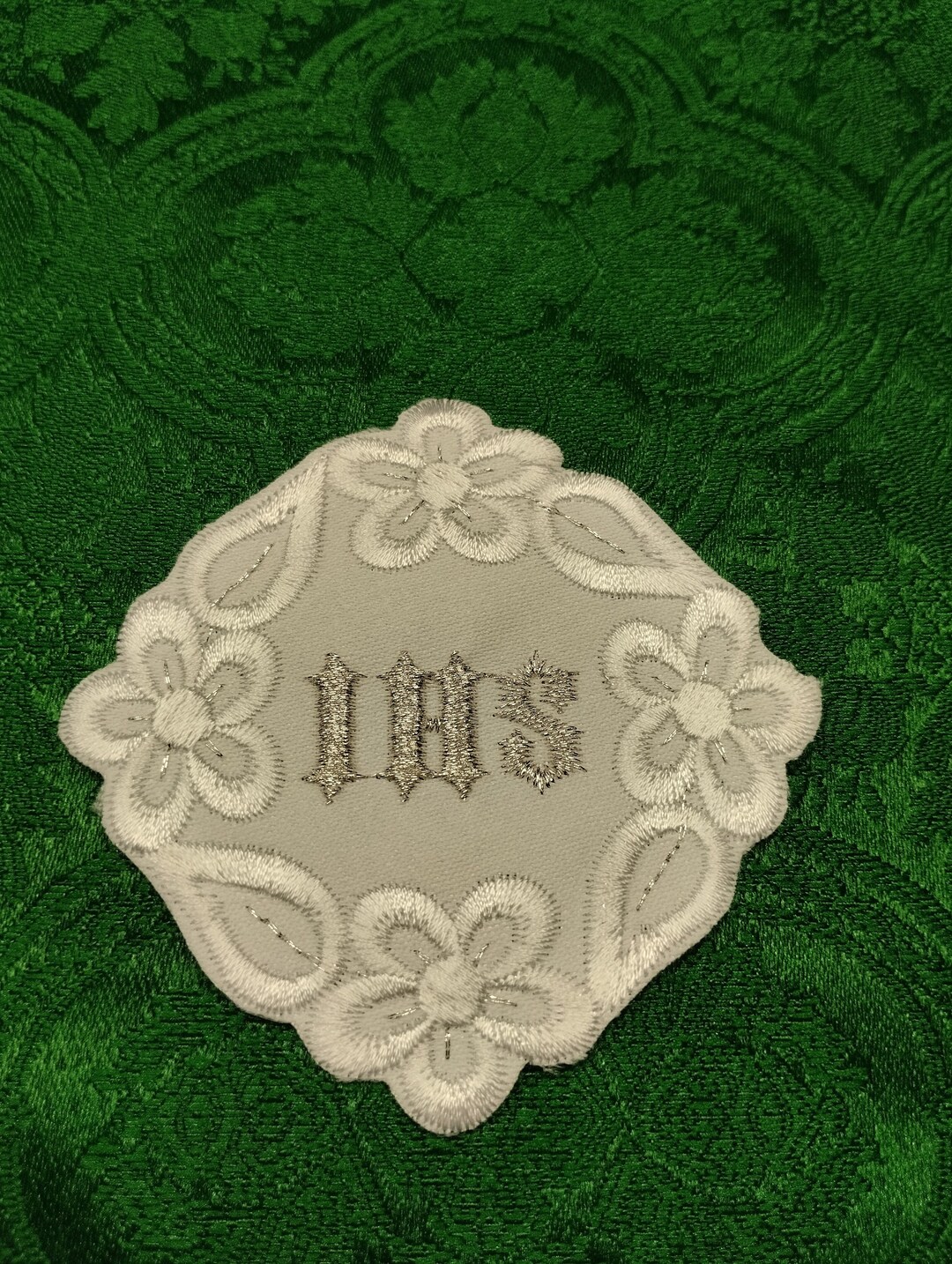 Embroidered Applique Ihs,liturgical Church Emblem,liturgical ...