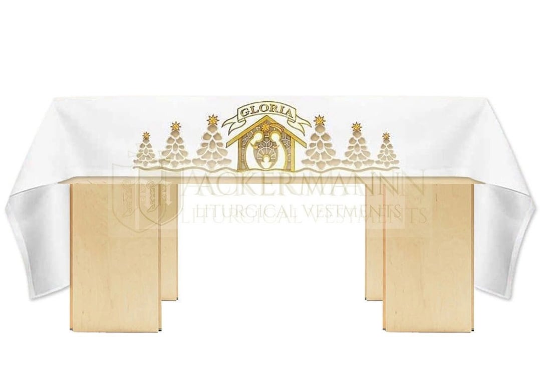 Church Altar Cloth Gloria,accessories for Church Celebrations,catholic ...