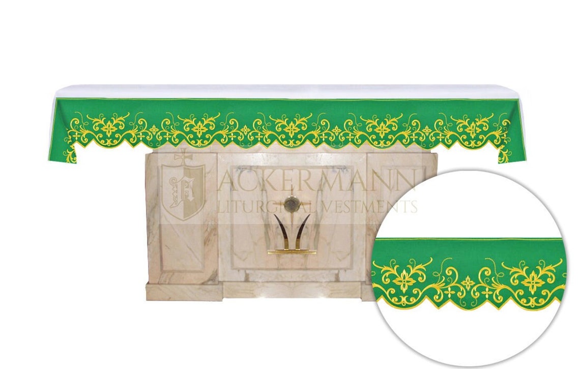 Church Altar Cloth Embroidered,accessories for Church Celebrations ...