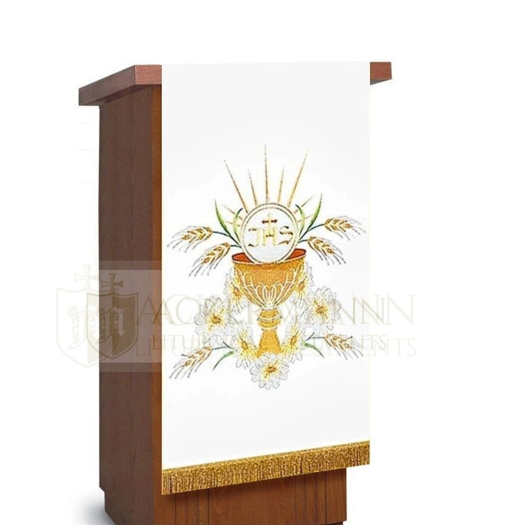 Lectern Hanging "ihs" Accessories for Church Celebrations. - Etsy