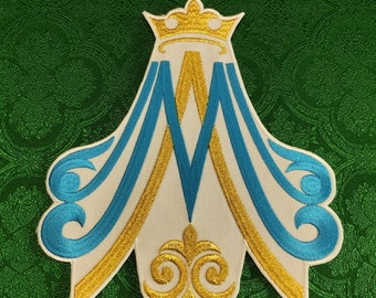Marian Embroidered Applique - Etsy