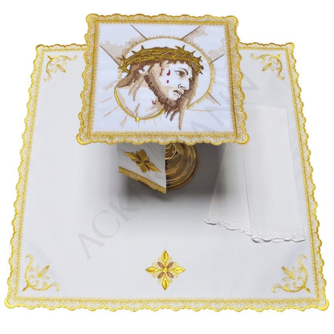 Altar Linen,accessories for Church Celebrations,full Set Pall,cotton ...