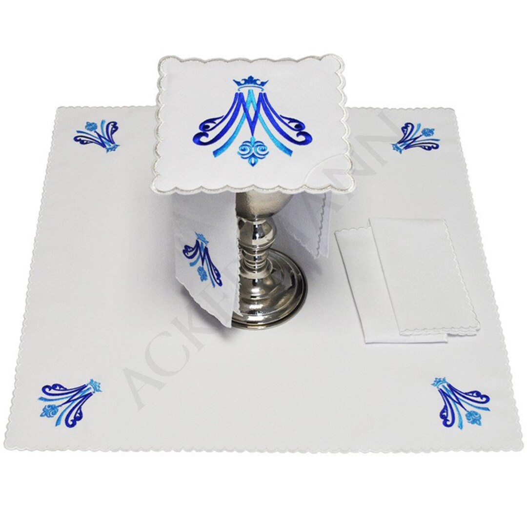 Marian Altar Linen,accessories for Church Celebrationscotton Brand New ...